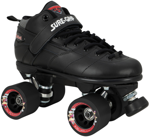 Sure-Grip Rebel with Fugitive Wheels at Paradise Skate Proshop